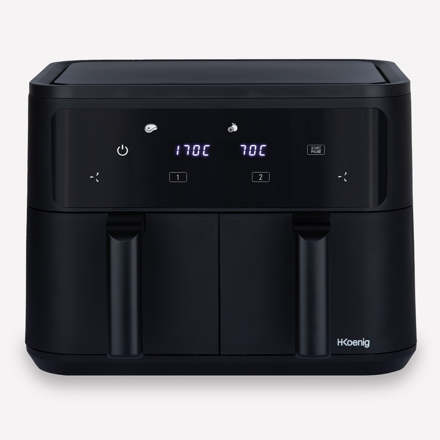 Cuisson > friteuses > Friteuse sans huile double bac 9L : Koenig - FR